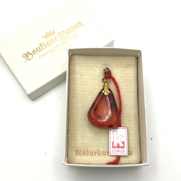 - RANKSA Item information商 品 情 報 ブランド- 商品名【中古】未使用保管品 天然 琥珀 ナチュラルアンバー しずく型 ペンダントトップ アクセサリー 服飾小物 オレンジ レデ ランクSA カラーオレンジ 素材琥...