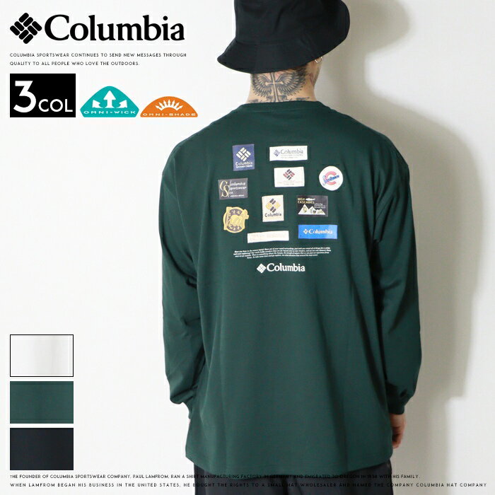Columbia/コロンビア/長袖Tシャツ/ロンT/tシャツ/ ※メーカー希望小売価格はメーカー商品タグに基づいて掲載しています インポートセレクトショップ/アメカジ/ストリート/海外ブランド/通販【エムズジーンズ/m's jeans】 ト...