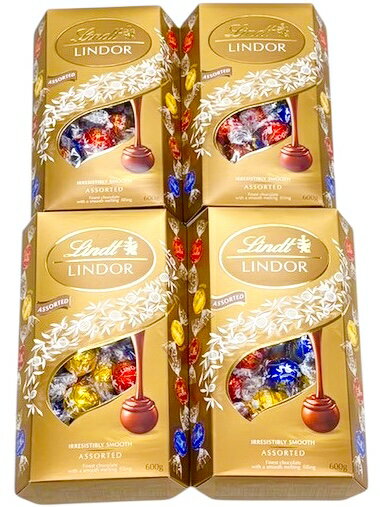 【商品詳細】 ・名称：リンツ LINDT リンドール LINDOR アソート ゴールド ・内容量：1箱4種(約48個入り) ・配送方法：宅急便 ・保存期限：パッケージに記載（短くても1ヶ月以上はございます） ・保存方法：直射日光、高温多湿を...