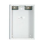 種類 ： 露出ボックス1J型 筐体寸法(mm)： H400×W280×D55 色 ： オイスターグレー