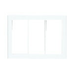 簡易耐火用のスイッチプレートです。コスモワイド21シリーズ商品です。仕様：スクエア トリプルスイッチ＋トリプルスイッチ＋トリプルスイッチ用使用場所：屋内使用周囲温度範囲：-10℃〜＋40℃耐熱性：70℃1時間色：ホワイト入数：1