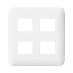 コンセントに取り付けるプレートです。仕様：ラウンド 2連用 4コ用材質：ABS樹脂使用周囲温度：-10℃〜40℃色：ベージュ入数：1