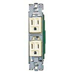 品番： WCF2066WK品名： 器具用F.C組合せ器具(白)(接地ダブルコンセント)