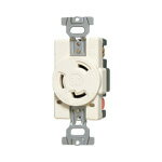 品番： WF2330W品名： 接地2P30A 引掛埋込コンセント(ミルキーホワイト)