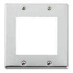 品番： WN88609品名： 2連接穴ステンレスプレート