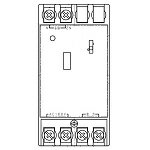 品番： WRT4740品名： フル2線式リモコンT/U付LED調光ユニット(光アドレス設定式)(分電盤用)