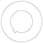 BVRC9522感知器埋込プレート(φ95ミリ)仕様 φ95mm色 グレー※商品仕様・適合はメーカーまでお問い合わせ下さい。