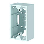 品番：WVA7200W品名：アドバンスシリーズ露出増設ボックス（高さ49.5mm）（マットホワイト）