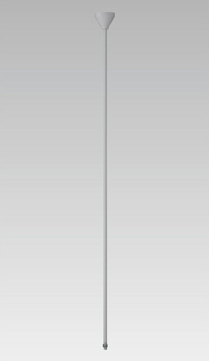 ※外観が異なりますので、レールと部材は同一シリーズでの組み合わせをおすすめします。品名： 6形パイプ 吊具 150cm シルバー品種名： ライティングレール商品コード： 93606165JANコード： 4974550583169