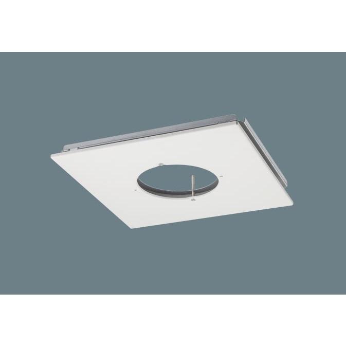 FK80013寸法・質量◆幅：□230 mm◆質量：0.9 kg仕様◆【枠】鋼板（クールホワイト3分つや有り仕上）◆適応天井板厚：5〜25mm◆埋込穴□200、電池内蔵型非常用照明器具専用型・埋込穴φ100（適応埋込穴径□200用）