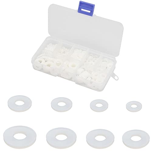 ナイロン製のワッシャーセットです。自動車製造部品や電子機器、オートメーション機器など幅広い用途に使用できます。タップ、ベアリング、発電機、モーター、バルブ、シャワーヘッドなど多くの機器に適しています。家庭用や商業用の電気接続、自動車、船舶の...