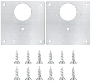 1. キャビネットやワードローブのドアの開閉をスムーズにし、耐久性を高めるスチール製ヒンジプレートです。錆びにくく、長期間使用可能な高品質素材を使用しています。2. ネジ付き補強プレートキットには12本の小さいネジが含まれており、簡単に取り...
