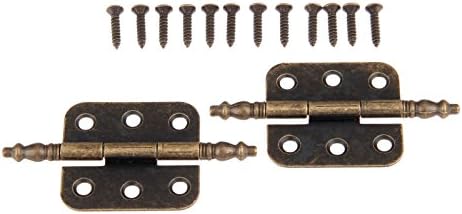 高品質な鉄を使用した丈夫で耐久性のあるヒンジです。サイズは70*35mmで、家庭、オフィス、お店などに最適です。両サイドにホールをネジで固定するのは簡単です。製品には6本のネジが付属しており、ドアや木製のケースに簡単に取り付けられます。アン...