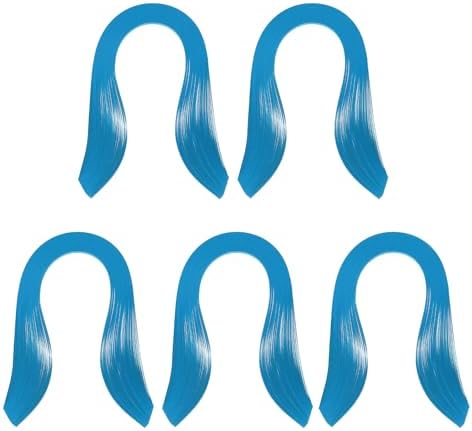 色鮮やかなストリップは、美しい手工芸品を作るのに最適です。 さまざまなパターンや形に加工でき、DIY作品の手作りや、 家や結婚式、パーティー、お祭りの装飾に使用できます。 ストリップのサイズ：幅5mm、長さ39cm 柔らかく、加工が簡単で、...