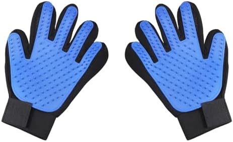 【商品仕様】 セット内容：ペット用手袋、右左1個ずつの2個セット 材質：ゴム ペット用手袋は柔らかいシリカゲルと通気性に優れたメッシュで作られており、通気性が良く着心地も快適です。素材はシリコンゴムのため、ペットが傷つく心配はありません。ま...