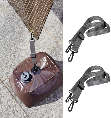 【高品質素材】高品質のナイロン素材で作られ、表面は柔らかく、折りたたんで保管しやすいです。プラスチック製のフック付きで回転可能、耐久性があり、しっかりしていて持ち心地が良く、長期間使用できます。【長さ調節可能なサンシェード バンド】ベルトの...