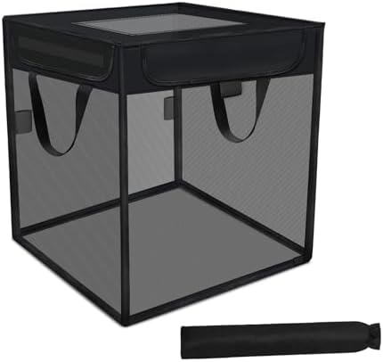 【大容量125L＆屋外対応】 屋外に最適なサイズ、50×50×50cmの立体設計で、45Lゴミ袋を23個収納可能です。戸別回収はもちろん、ベランダや玄関先でのゴミネットとして屋外一時保管に便利です。軽量（約0.7kg）ながら耐久性に優れ、雨...