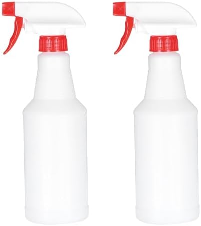 カラー：赤、白材質：プラスチック容量：500ml/16oz直径：7.6cm/3インチ高さ：24cm/9.5インチ対応ボトルネックタイプ：28-410内容物：スプレーボトル×2特徴: 1. 漏れ防止設計で噴射時の液漏れや無駄を防止 2. 調整...