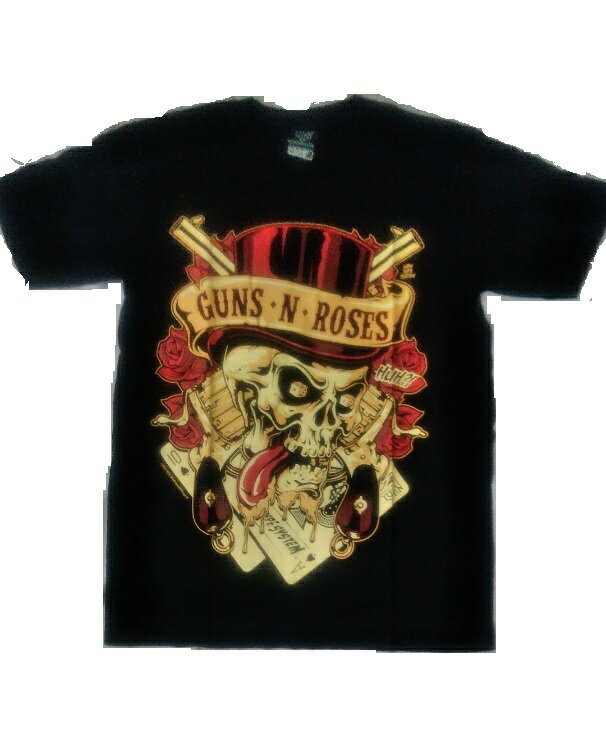 メタル好きの方必見！ GUNS`N'ROSESのアメコミ風なTシャツです。 ○ゆうメールでの発送も可能です。 サイズ 　　着丈　身幅　肩幅 M　72cm 48cm 42.5cm L　78cm 53cm 47cm XL　81cm 54cn 4...