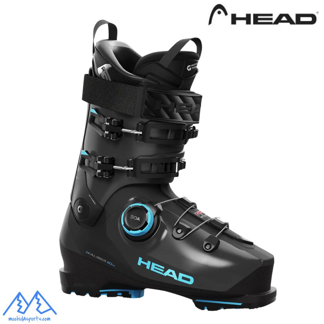 HEAD KALIBER 110 MV GW BOA フレックスチューニング カフアライメント リアサポートチューニング フォームウェッジ フロント-リアソールパッド交換可能 バイインジェクション構造 LINER 3DシナプスEVO HPフ...