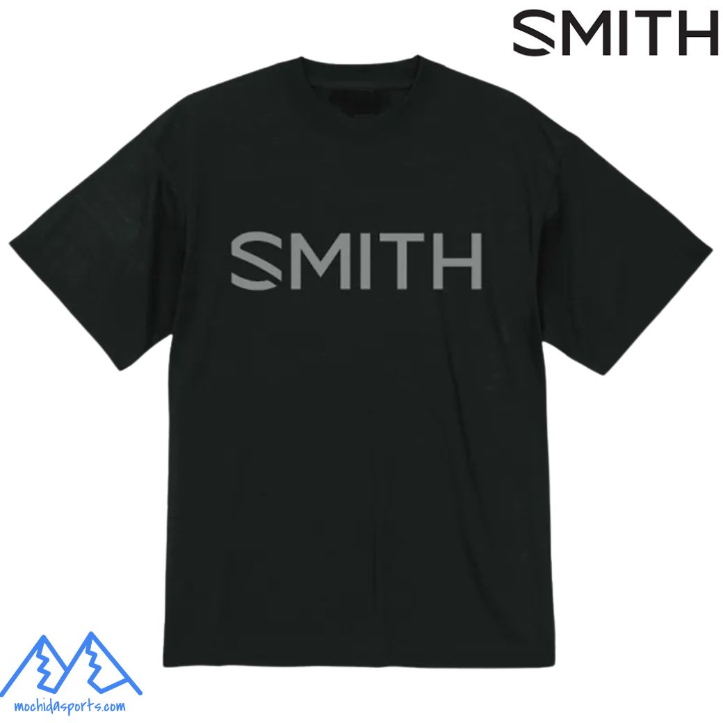 SMITH ESSENTIAL DRY T-Shirts&nbsp;快適な着心地を持続するT/C天竺素材吸汗速乾機能付き&nbsp;素材　ポリエステル 90％、綿 10％SIZE:S/M/L/XLCOLOR:BLACKサイズ S　着丈:66...