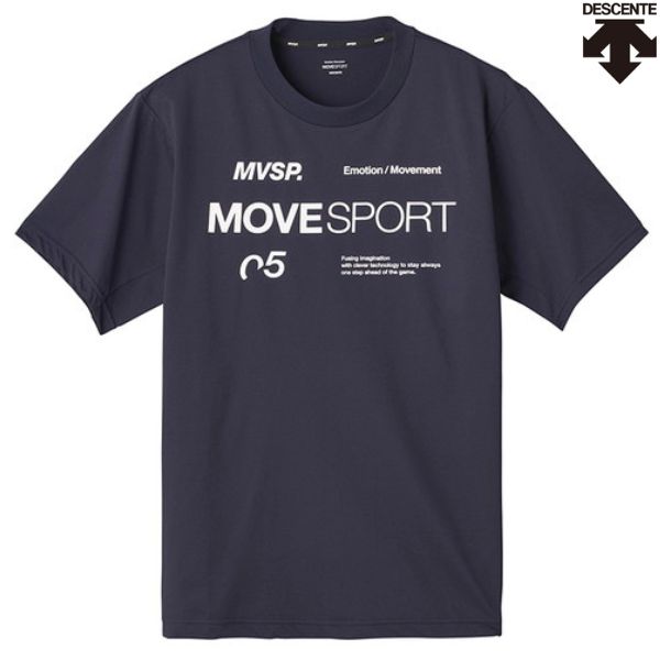 DESCENTE DMMVJA66 S.F.TECH CL S/S エス．エフ．テック　クール ショートスリーブ Tシャツ ウェアから受けるストレスを軽減した素材【S．F．TECH】に接触涼感を搭載した【S．F．TECH　COOL　／　エス...