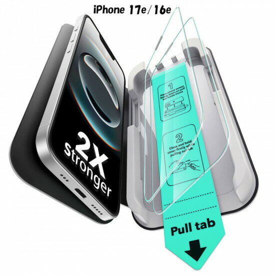 ESR「UltraFit 液晶保護強化ガラスフィルム」は、滑らかな操作性と透明度を保ちながら、米軍MIL規格準拠の保護性能も兼ね備えた、薄型の液晶保護フィルムです。 ●米軍MIL規格の保護 米軍MIL規格に準拠した保護性能を備えた強化ガラス...