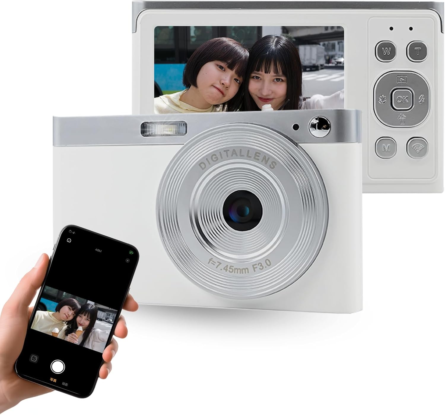 撮像素子画素数800万画素(有効画素)ローパスフィルターレス　撮像素子1/3.2型CMOSレンズ焦点距離35mm判換算値：32.6mmF値F3.3光学ズーム　マニュアルフォーカス　基本仕様ファインダー方式　タッチパネル　GPS機能　USB充...