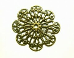 【サイズ】3.7cm 【色】 金古美 2個入り