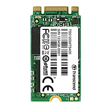 【中古】【輸入品・未使用】Transcend Information 512GB SATA III 6Gb/s MTS400 42 mm M.2 SSD Solid State Drive (TS512GMTS400) by Transce...
