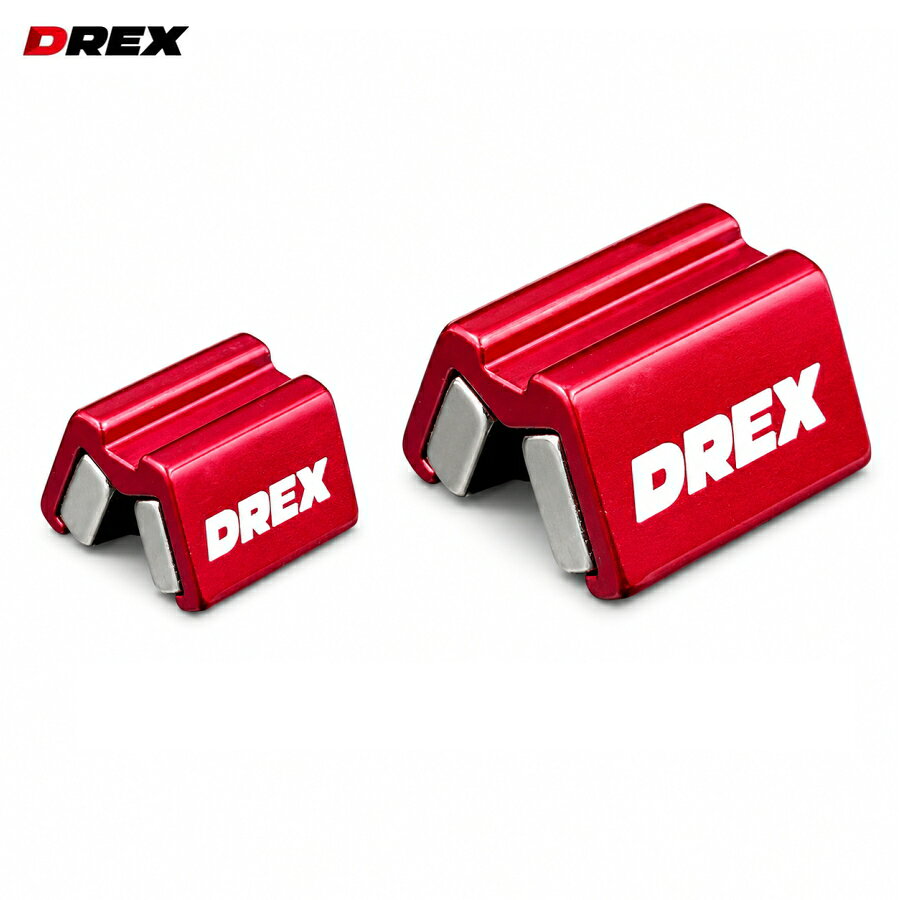 DREX マルチマグ Sサイズ / Lサイズ DREX（ディーレックス）マルチマグは、ビットや六角棒レンチなどに取り付けて着磁できる、超強力ネオジウム磁石採用の商品です。一般的なビットに通すタイプと比べて着脱しやすく、インパクトフックに仮置...