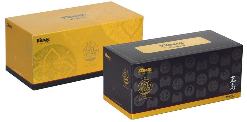 ティッシュ 4枚重ね 560枚(140組) 1箱 クリネックス 至高 極(きわみ)原産国:日本内容量:140組日本の匠である「書」と「家紋」をコラボレーションしたデザインパッケージです。クリネックス「至高」ティシューシリーズのさらに上を行く...