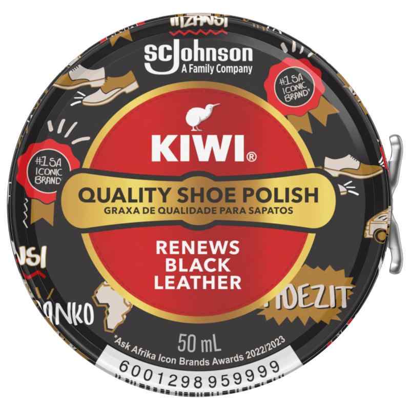 油性靴クリーム 中缶 黒 50ml シューポリッシュ ツヤ出し天然カルナバをはじめ各種高級ワックスを配合。保革、防水効果が高く美しいツヤを長く保ちます。油性/ろう、油脂、有機溶剤50ml