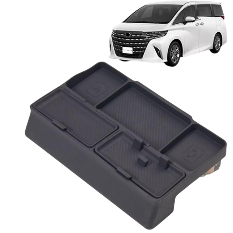 適用新型アルファード40系 ヴェルファイア 40系 アクセサリー ナビ トレイ コンソール トレイ 収納 ボックス カスタムパーツ 専用内装グッズ対応車種 新型アルファード/ヴェルファイア40系(2023(令和5)年6月F後～) 全グレード...