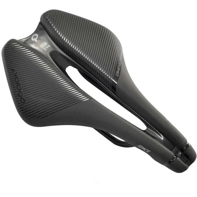 Prologo Dimension Space T4.0 Rail Triathlon Saddle, PR2017-H- T4.0 Rail (7mm)- : Microfibre- Color: Anthracite x Black (...