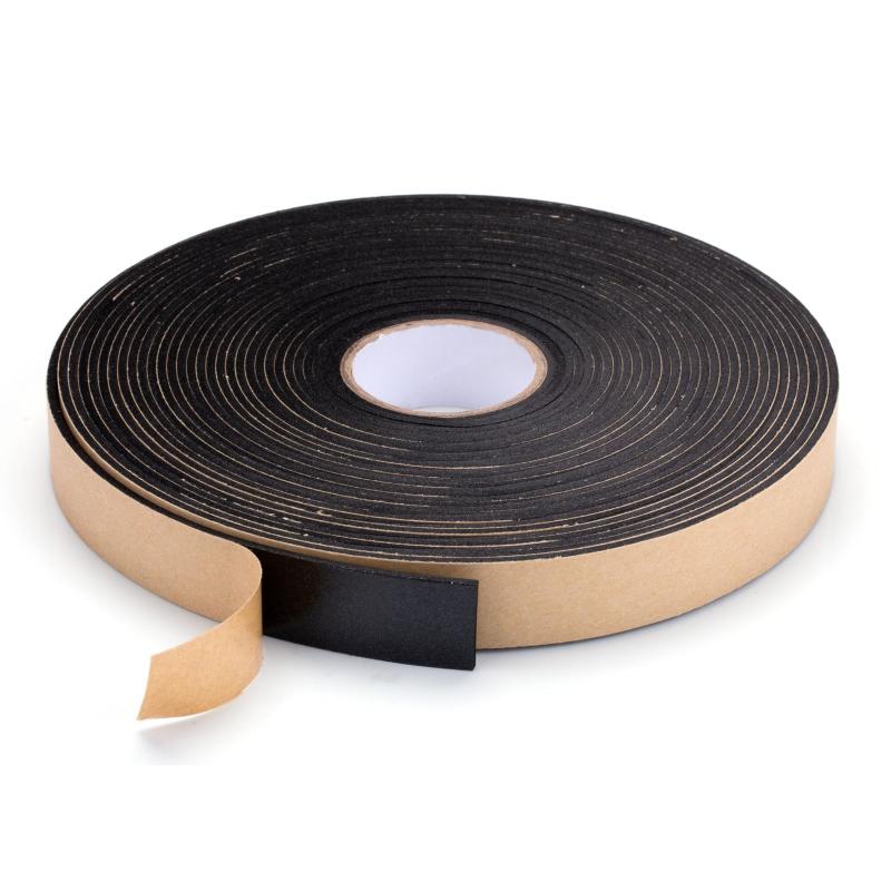 隙間テープ EVA素材 クッションテープ スポンジテープ 防振 断熱 耐衝撃 引き戸 窓 すきま風防止テープ ドア 隙間埋め 防水 防塵 防虫 家具 滑り止め 防音テープ 片面 DIY用 (厚さ3mm×幅20mm×全隙間テープ商品詳細：サイ...