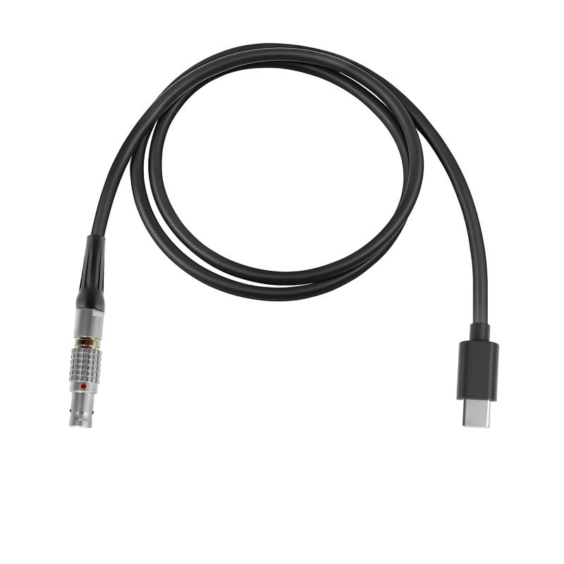 LYSRIA USB-C Type-C to Lemo 0B 2Pin オスケーブル TILTA dek SmallHD Z Cam AnBauer Pyxis Bond ARRI Ronin RED Komodo DJI-Ronin Pa...