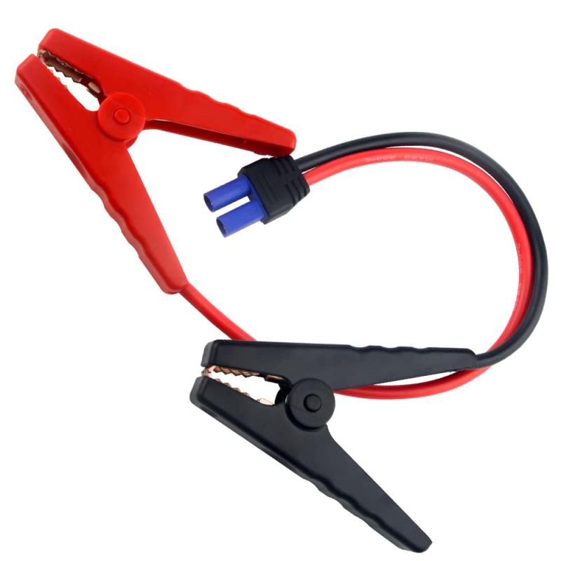 バッテリークリップ 10A 12V 全長41cm 電源ケーブルクランプ バッテリージャンプスターターケーブル 車用バッテリー充電クリップ 緊急スタートポータブルバッテリークランプ用仕様ワイヤーゲージ：10A、全長：約41cm / 16.1イ...