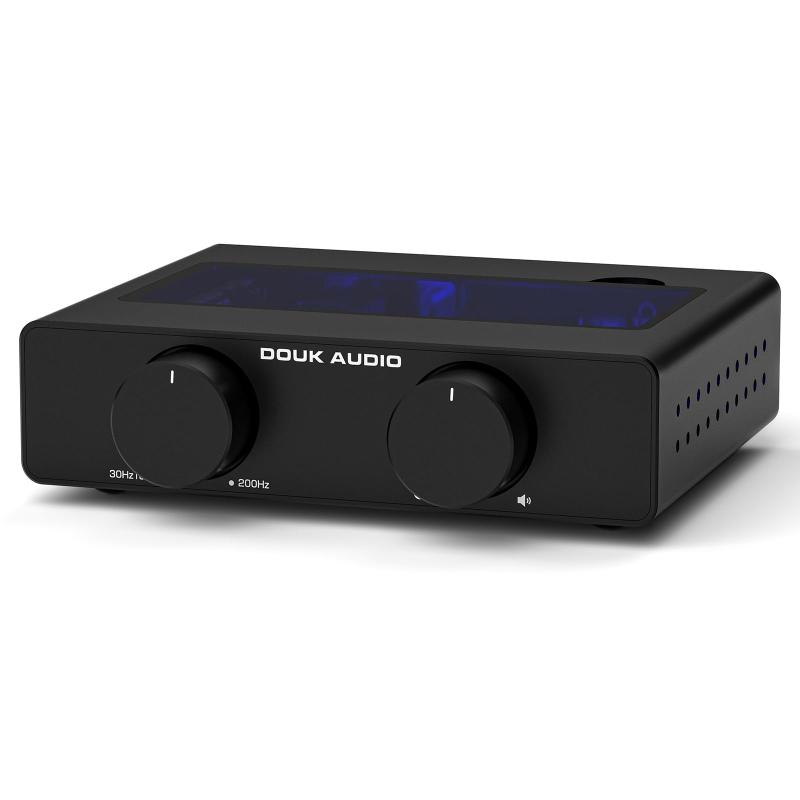 A5 T3255 ステレオ アンプ HiFi オーディオ Class D デジタルパワーアンプ ハイパスフィルター搭載 ホームシアター ブックシェルフスピーカー対応 300W x2HiFiサウンドと調整可能なハイパスフィルター : A5は、...