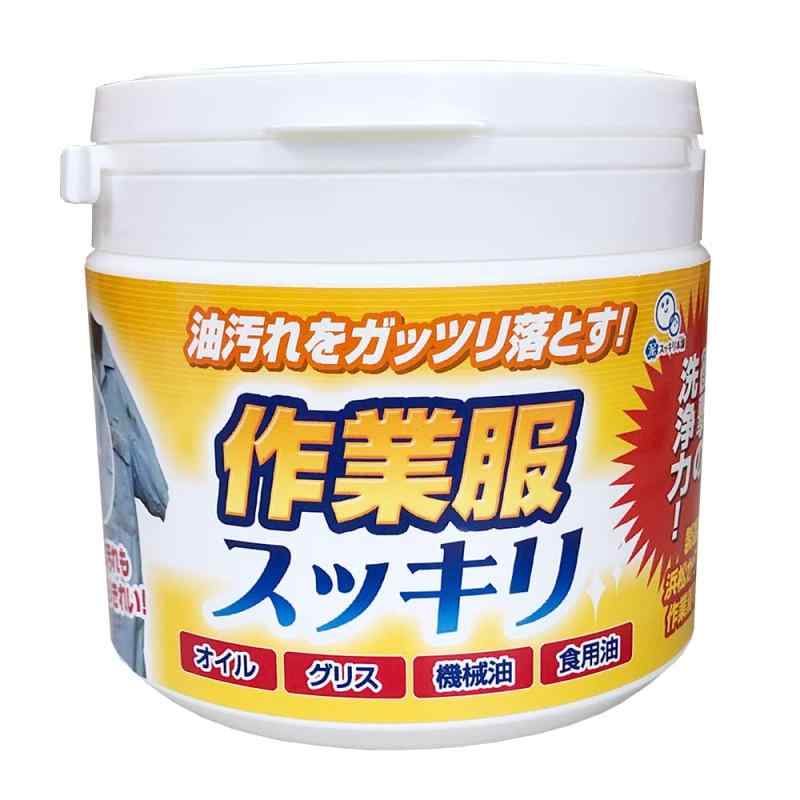 泥スッキリ本舗 作業服スッキリ 洗剤 (500g)オイルグリス機械油食用油に効果的内容量500gスプーン付