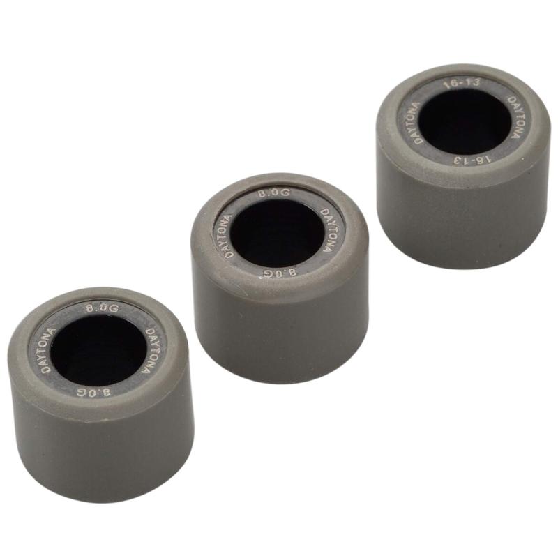 デイトナ(Daya) バイク用 DWR ウエイトローラー φ16×13mm 8.0g 方向指定なし 3個セット 90422デイトナ(DAYTO) DWRウエイトローラー φ16×13mm 8.0g 3個セット 90422