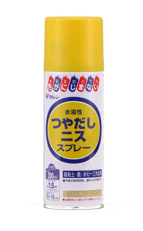 和信ペイント(Washi Paint) 水溶性つや出しニススプレー 300ml 透明 木部 屋内外 工作 日本製 4965405410143内容量:300mL塗り面積(2回塗り)平方メートル(約):1.5塗り面積(2回塗り)たたみの枚数(約...