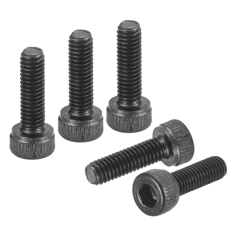M3 0.5x10mm 六角穴付きボルト ソケットヘッドキャップボルト 炭素鋼 100個入り 全ねじ キャップボルト ロードバイク 六角穴付きネジ マウンテンバイク 自動車 オートバイに最適 ヘックス[六角穴付きボルト ]: パッケージには...