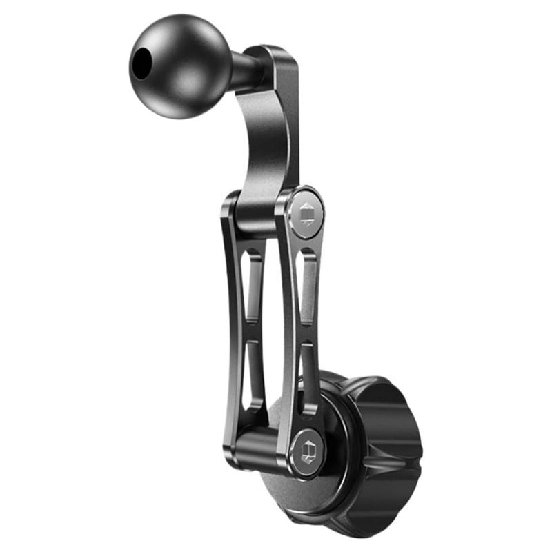 ボールジョイント 17mm ボールマウント 車載ホルダー スマホ マウント 延長アーム 電話スタンド エクステンダー ダッシュボード 取り付け 調整可能 軽量 耐久性 エアコン吹き出し口用安定した調整：高精度17mmメタルボールジョイント設...