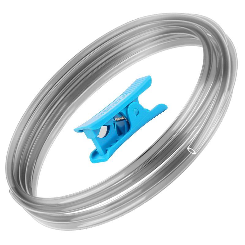 超滑らかなPTFEチューブ 1.75mmフィラメント用 押出機用カッター付き 内径2.5mm x 外径4mm 長さ2M ボーデンチューブ Bambu Lab A1/A1 mini/P1P/P1S/X1C K1/K1 Max/Ender 3 ...