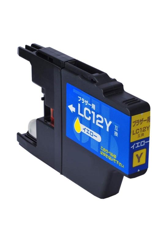 ジット ブラザー（BROTHER） LC12Y 対応 イエロー リサイクルインク 日本製 JIT-NB12Yプリンタ対応機種D-J525-J540-J725-J740-J925ND-J940FC-5910CDW MFC-J6510DW MF...