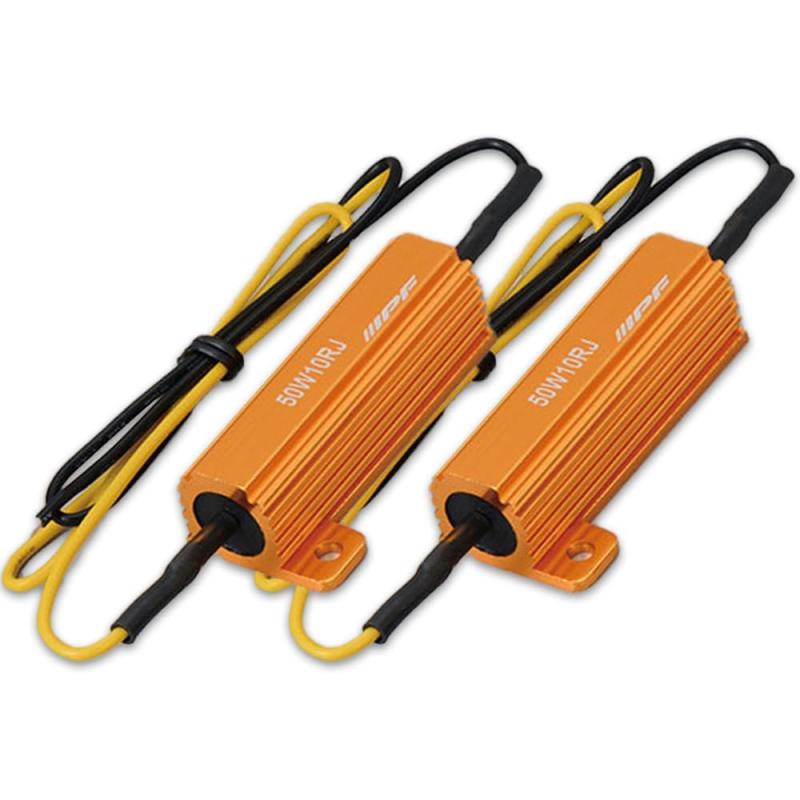 M's Basic by IPF ウィンカー LED バルブ ハイフラッシャー防止 キャンセラー抵抗 2個入 AMZ-WA001M's Basicは、IPF株式会社が展開するブランドですセット内容:キャンセラー抵抗(2個入り)、エレクトロタ...