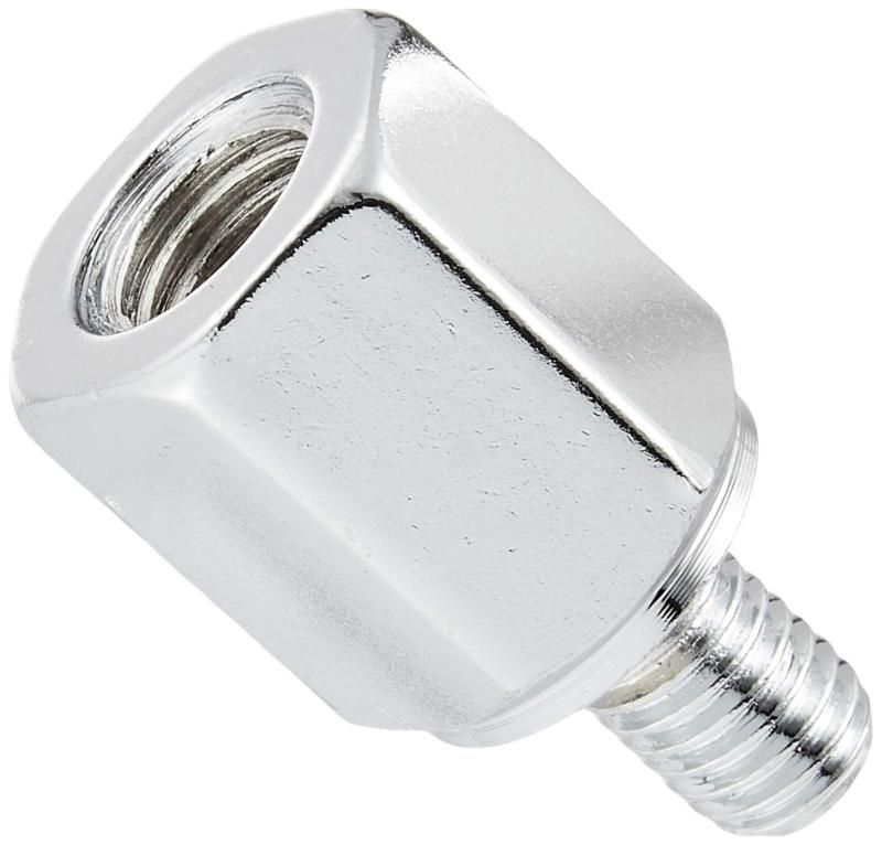 タナックス バイクミラー ナポレオン ネジ径変換アダプタ― メッキ 正10mm→逆8mm CM-3●内容:2本(うち1本は高さ調節のためのスペーサー)