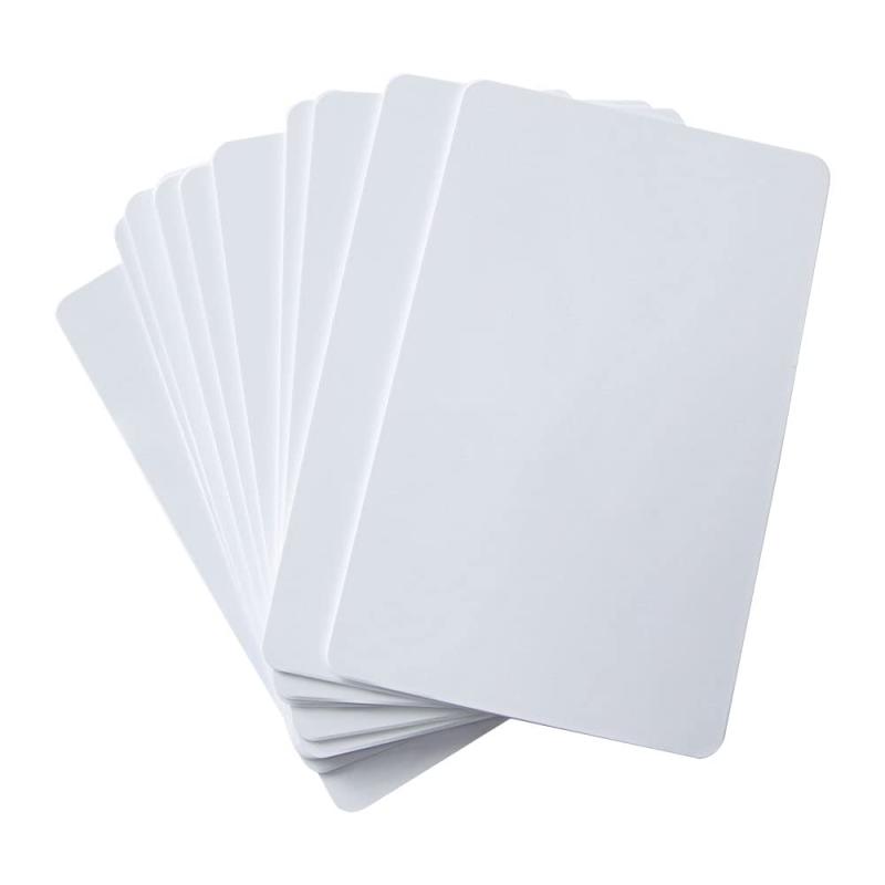 10枚 FONGWAH 白無地 FeliCa カード Lite - S RC-S966 非接触RFIDカード勤怠管理入退室管理 Windows7環境でPaSoRi NFC対応RC-S380をカードリーダとして寸法：85.5×54×0.8mm...