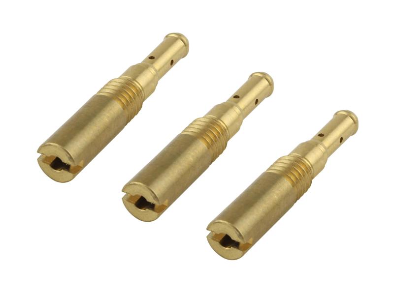 ポッシュフェイス(POS FAIT) バイク用品 パイロットジェット 3オーバーサイズパイロットジェットセット (28X5-) 適合 ライブDIO-ZX(2001-2002) 756007-10#38#40#42　各1コ入り（3pcs）タイ...